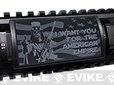 Custom Gun Rails Large Laser Engraved Aluminum Rail Cover (Type: U.S ...