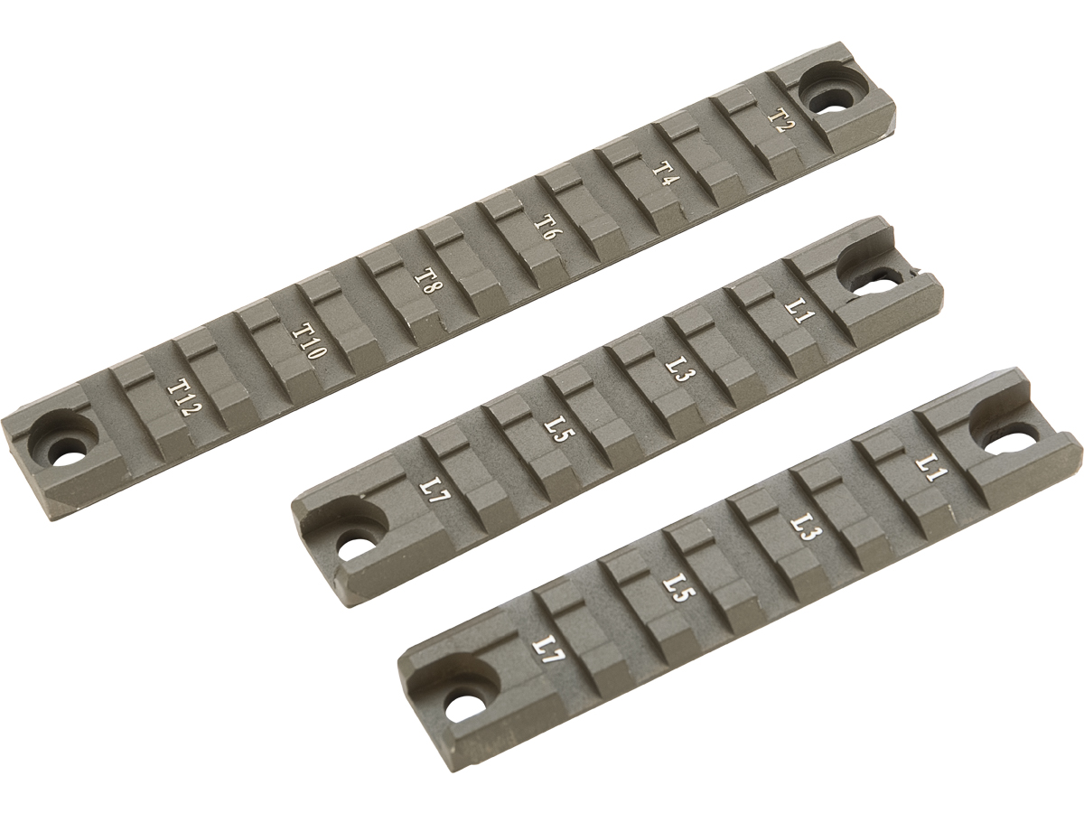 Matrix G36 / G36C Handguard Picatinny / Weaver CNC Rail Set (Color: OD ...