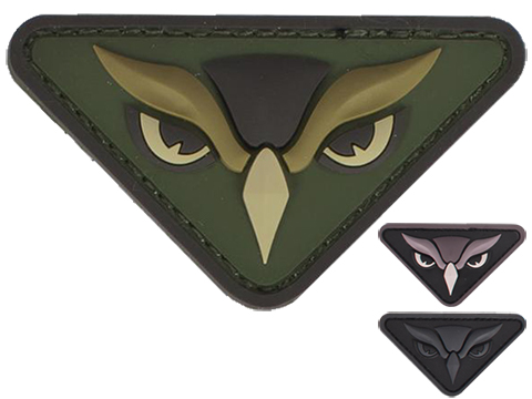 Mil-Spec Monkey "Owl Head" PVC Morale Patch (Color: SWAT), Tactical Gear/Apparel, Patches ...