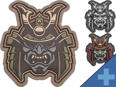 Hook And Loop Morale Patch Aztec Warrior Head Morale Patch – PVC, Hook & Loop Back, MIL SPEC ...