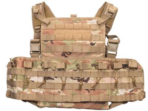 Matrix Modular MOLLE Chest Rig / Plate Carrier w/ Integrated Mag ...