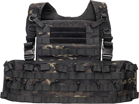 Matrix Modular MOLLE Chest Rig / Plate Carrier w/ Integrated Mag ...