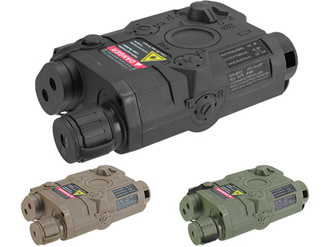 Matrix PEQ-15 Weaver / Picatinny Mount Battery Housing Box (Color: Dark ...