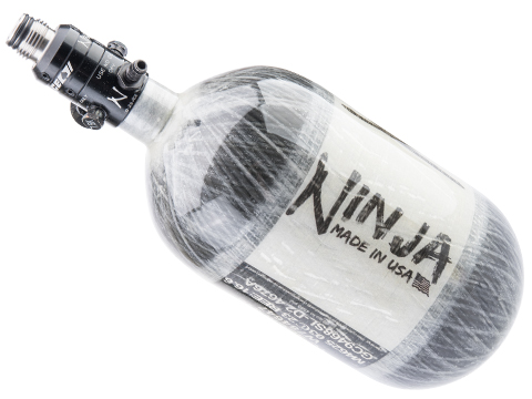 Ninja 4500 HPA System Carbon Fiber Tank w/ Ninja Pro V3 ACE Regulator ...