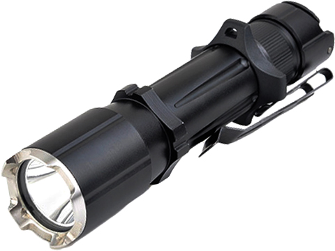Opsmen FAST 501A Compact High Output Flashlight with Crenulated Bezel ...