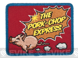 Mil-Spec Monkey "Pork Chop Express" Hook and Loop Patch (Color: Full ...