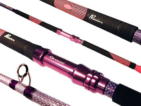 Phenix "Pandora" Casting Fishing Rod (Model: 8' - HF), MORE, Fishing ...