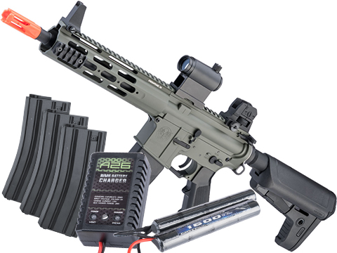 Krytac Alpha CRB Airsoft AEG Rifle (Package: Combat Grey / CRB-M ...