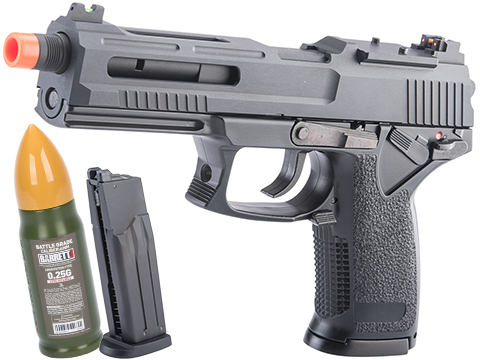 Matrix Custom Falcon Beta Gas Blowback Airsoft GBB Pistol w/ CNC RMR ...