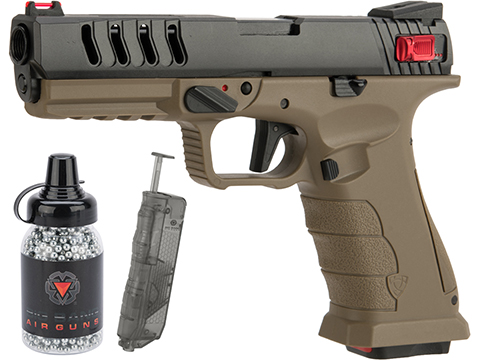 APS Shark Full Automatic Select-Fire CO2 Gas Blowback .177 / 4.5mm Air ...