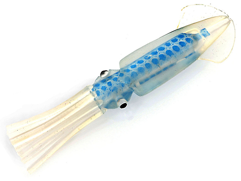 P-Line Rock Cod 3.5" Squid Fishing Rig (Color: Clear / Blue), MORE ...