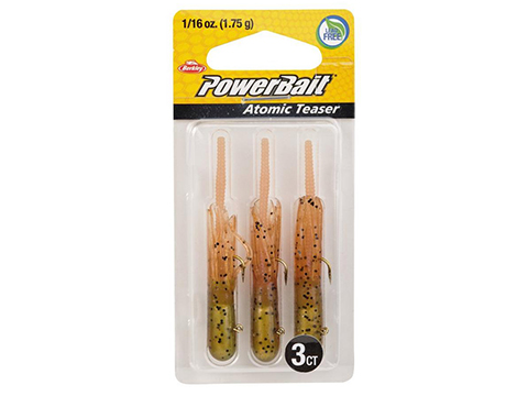 Berkley PowerBait Pre-Rigged Atomic Teasers (Color: Caramel Apple / 1/ ...