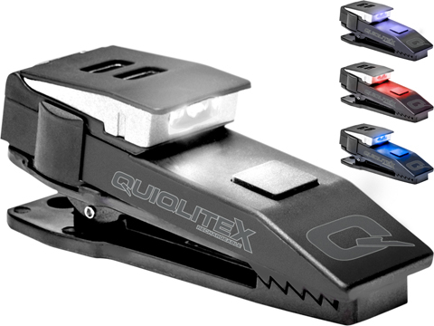 QuiqLitePro Hands Free Pocket Uniform Flashlite (Color: White / White ...