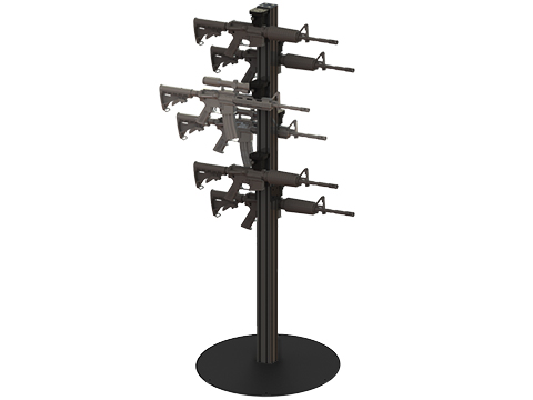 Raptor Products USA Steel Display Tower w/ Vertical Plates (Size: 6ft ...