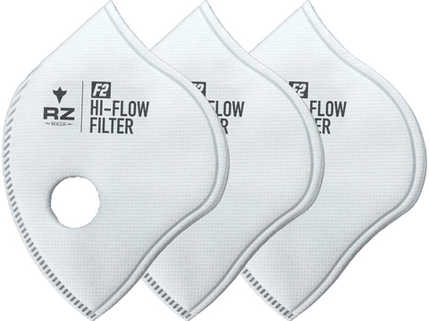 RZ Mask High-Flo Filters (Size: Large), Tactical Gear/Apparel, Outdoor ...