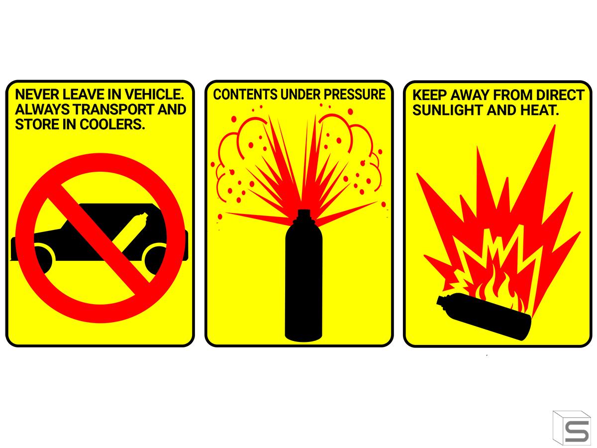 Contents Under Pressure Symbol