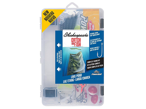 Shakespeare Catch More Fish™ Tackle Box Kit (Model: Lake Pond), MORE ...