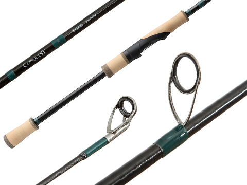 Shimano / G. Loomis Conquest Mag Bass Fishing Rod (Model: 7'6" / H / F ...