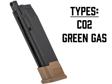 SIG Sauer ProForce P320 M17 MHS Airsoft GBB Pistol (Color: Tan / CO2 ...