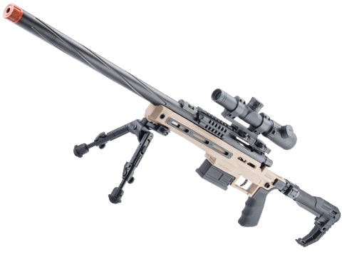 Slong Airsoft CSR-10 Airsoft Sniper Rifle (Model: Full Size / Tan ...