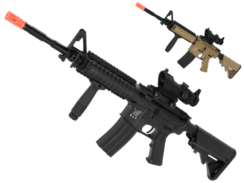 SRC M4 RIS Airsoft AEG Rifle (Color: Tan), Airsoft Guns, Airsoft ...