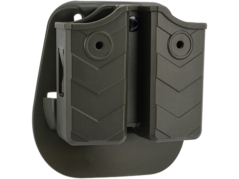 TEGE Universal 9mm / .40 S&W Double Stack Magazine Holster (Model: Belt ...