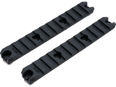 ARES Key Rail Attachment for Rail Systems (Type: M-LOK / 5" / 2 Pieces ...