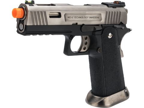 WE-Tech Hi-Capa 3.8 Brontosaurus Gas Blowback Pistol (Color: Silver ...